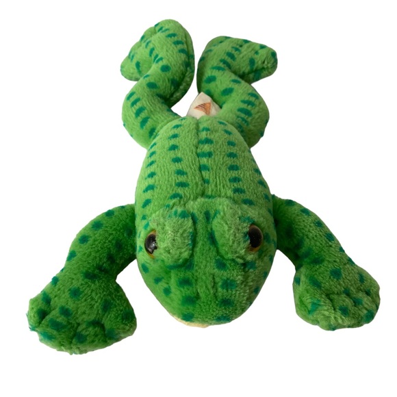 Dakin | Toys | Vintage Dakin Spotted Frog 8 Plush Stuffed Animal ...